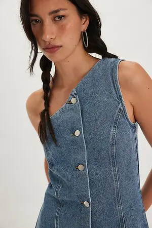 ELLIATT Adalynn Denim Mini Dress