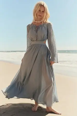 Free People Lacie Maxi Dress - Mountain Spring