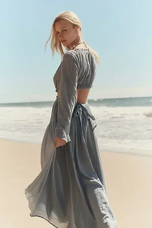 Free People Lacie Maxi Dress - Mountain Spring