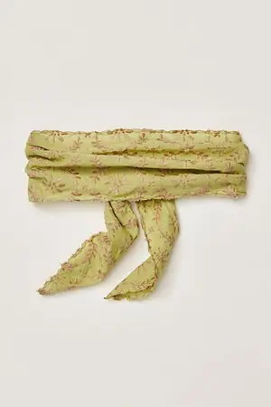 CURRIED MYRRH Shiloh Soft Headband - Pistachio