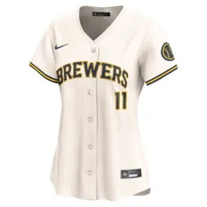 Nike Milwaukee Brewers Dri-FIT ADV MLB Limited Jersey Brown