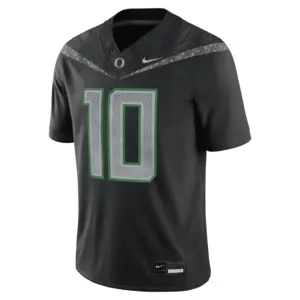 Nike Justin Herbert Oregon Ducks College Game Jersey - Black