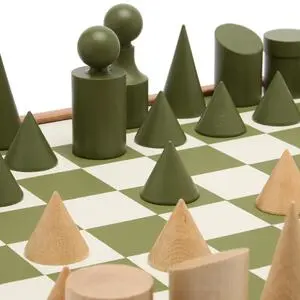 THE CONRAN SHOP Oak Wood Chess Set