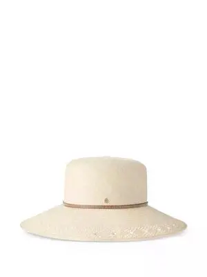 MAISON MICHEL Straw Hat - Neutrals