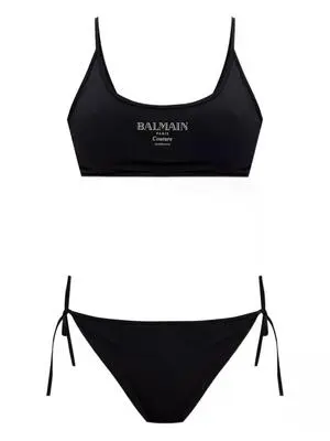 Balmain Side Tie Swimsuits