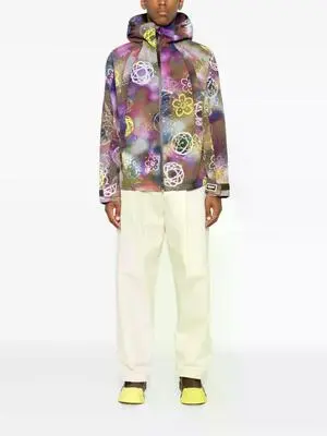 Kenzo Floral-print Hooded Jacket