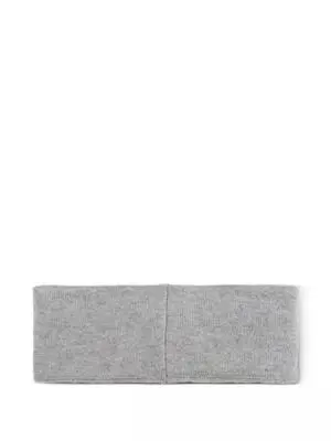Moschino Logo-intarsia Headband - Grey