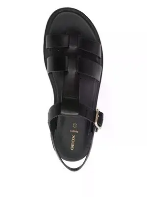 Geox 50mm Adacter Buckle-fastening Platform Sandals