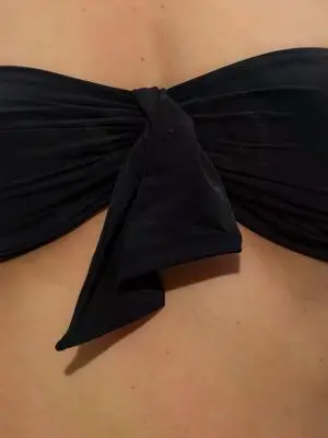 Balmain Halterneck Ruched Bikini