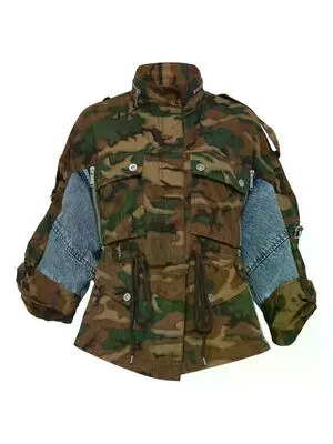 Female Camouflage Denim