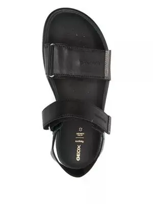 Geox Leather Double-strap Sandals