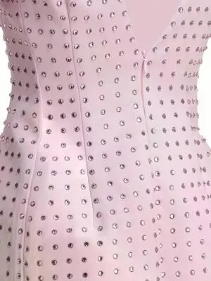 Max Mara Crystal-embellished Mini Dress