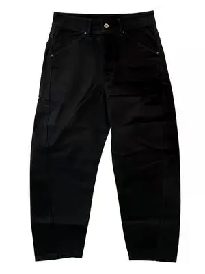LEMAIRE Twisted Workwear Tapered Trousers - Black