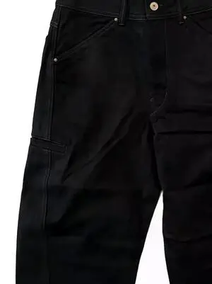 LEMAIRE Twisted Workwear Tapered Trousers - Black