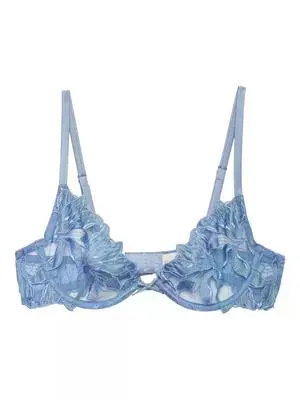 Fleur Du Mal Lily Bra - Blue