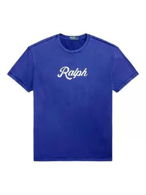 Polo Ralph Lauren Logo-print Crew-neck T-shirt - Blue