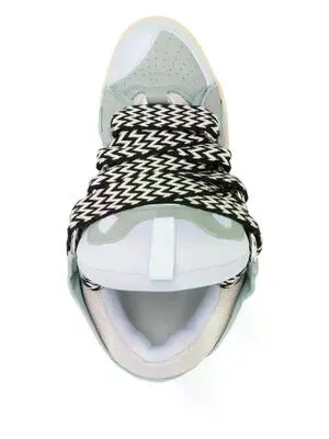 LANVIN Lace-up Leather Sneakers