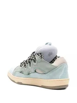 LANVIN Lace-up Leather Sneakers