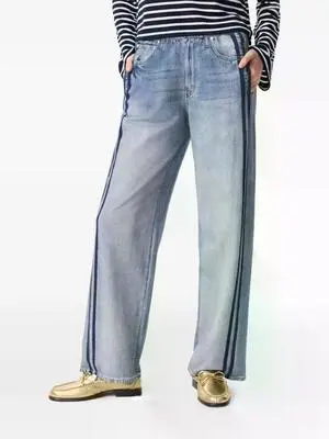 Rag & Bone Miramar Terry Side-stripe Jeans