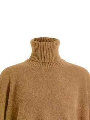 LINNEA LUND Angela Cashmere Turtleneck Poncho