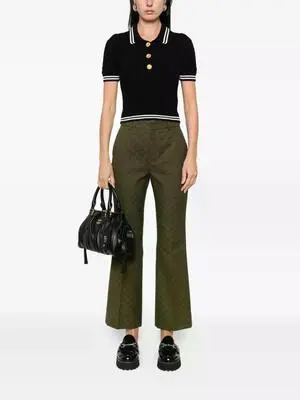 Gucci Gg Monogram Trousers