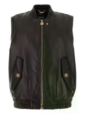 Versace Zip Up Vests For Men