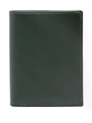 Comme Des Garçons Leather Cardholder - Green