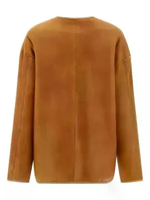 GIOVI Reversible Shearling Jacket - Neutrals