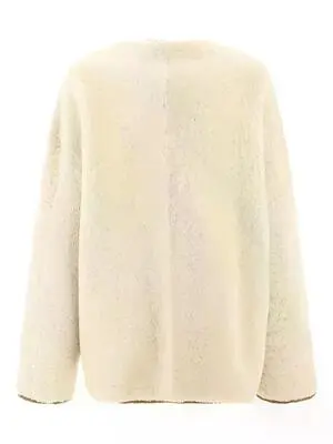 GIOVI Reversible Shearling Jacket - Neutrals