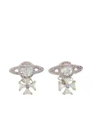 VIVIENNE WESTWOOD Mila Orb Earrings - Silver