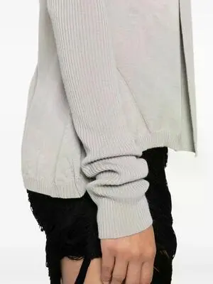 Rick Owens Ribbed Open-front Cardigan