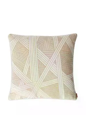 Missoni Geometric-pattern Cushion - Neutrals