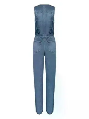 Rag & Bone Denim Button-fastening Jumpsuit