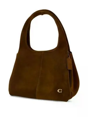 COACH Lana Top-handle Suede Shoulder Bag - Brown
