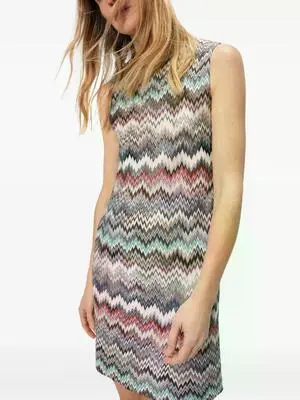 Missoni Sleeveless Mini Dress - Grey
