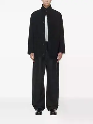 Studio Nicholson Drawstring Linen-blend Trousers
