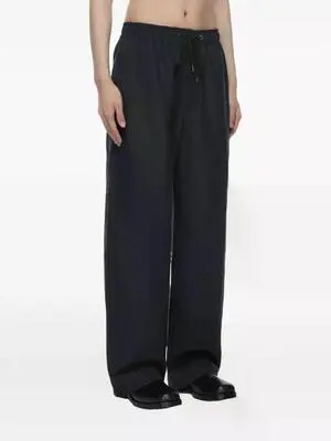 Studio Nicholson Drawstring Linen-blend Trousers