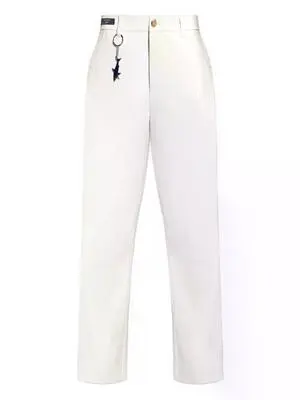 Paul & Shark Straight-leg Trousers - White