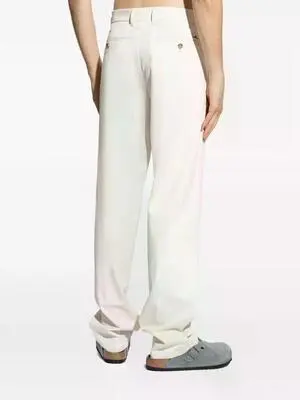 Paul & Shark Straight-leg Trousers - White