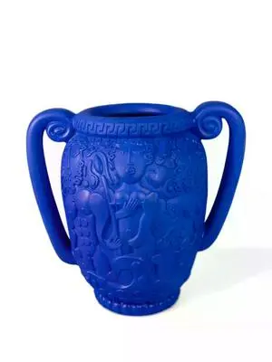 SELETTI Amphora Relief Vase - Blue
