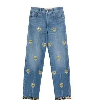 Women's Embroidered Jean