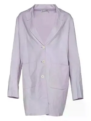 JIL SANDER Three-button Patch-pocket Coat