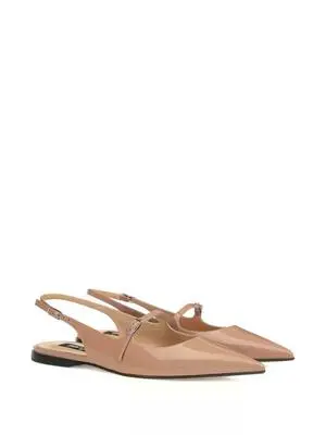 SERGIO ROSSI Pointed-toe Slingback Pumps