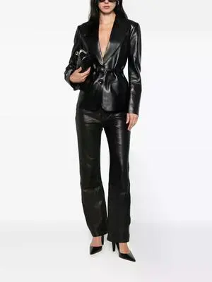 TOM FORD Notched-lapel Leather Jacket