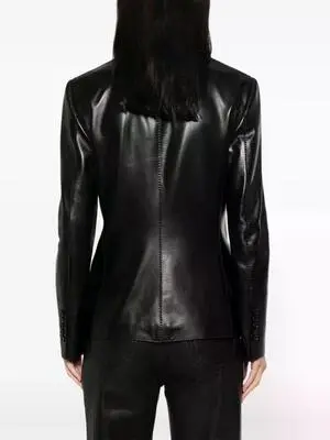 TOM FORD Notched-lapel Leather Jacket