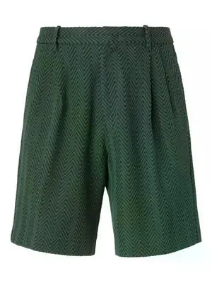 Missoni Pleated Herringbone Shorts