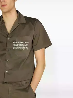 DEPARTMENT 5 Short-sleeve Pocket Shirt