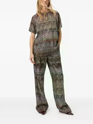 Missoni Zigzag Sequin T-shirt