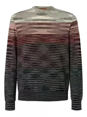 Missoni Striped Crew-neck Sweater