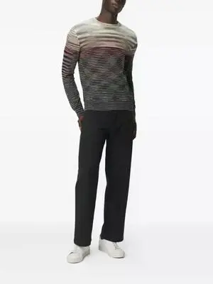 Missoni Striped Crew-neck Sweater